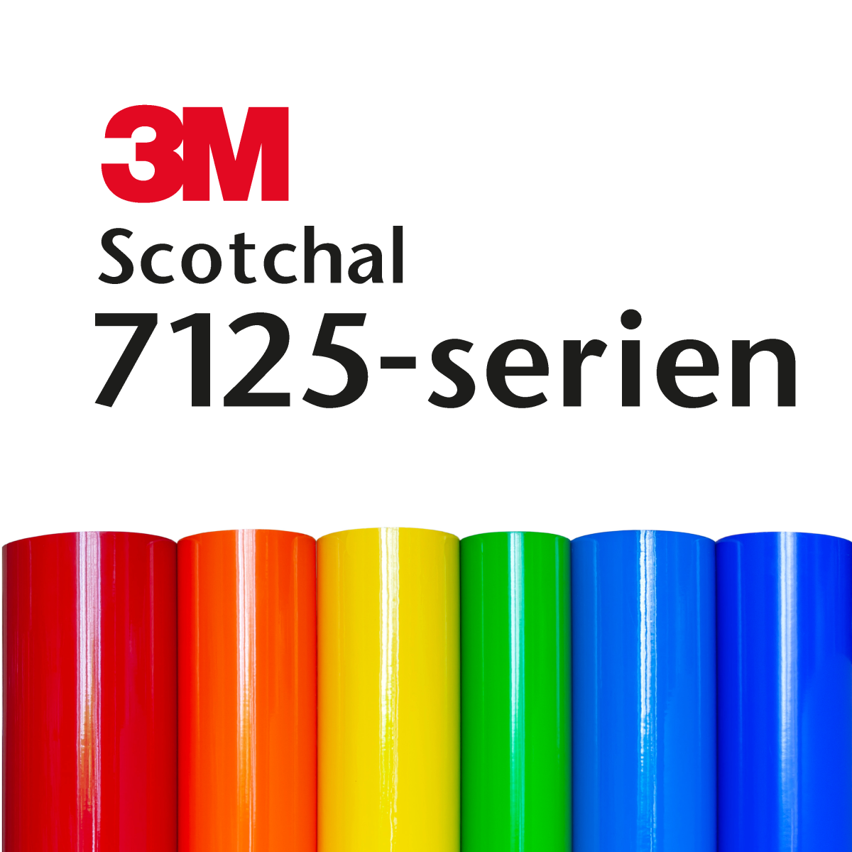 3M Scotchcal 7125-serien - sign service as